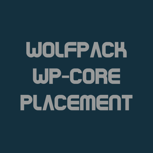 Activation of 1 WP-Core - WolfPack